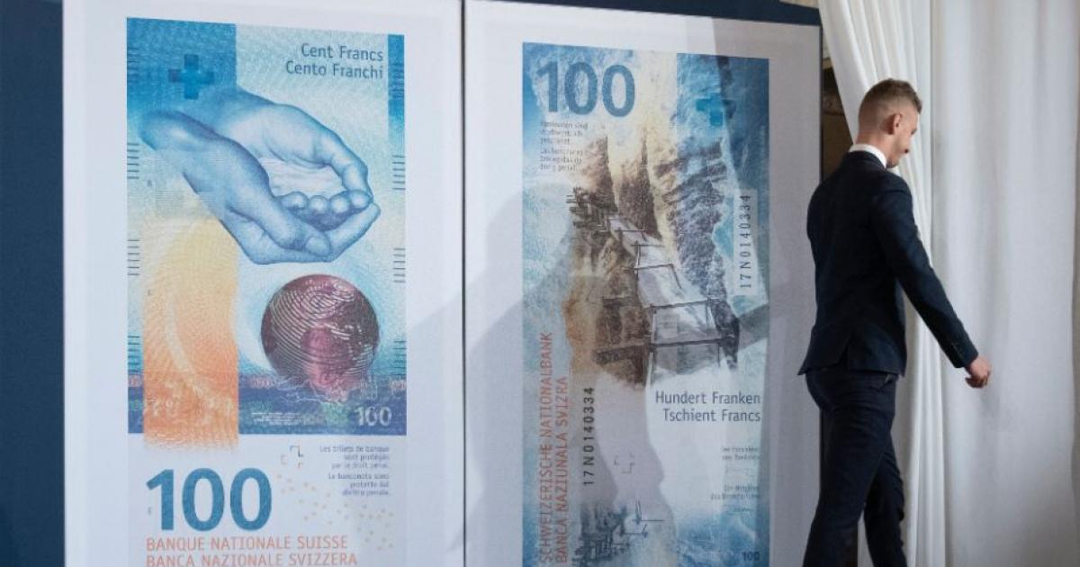 Швейцария показа новата банкнота от 100 франка