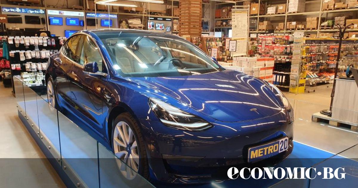 Разберете как да спечелите новата Tesla Model 3 в METRO