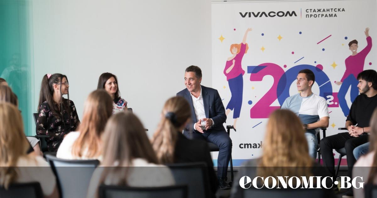 Vivacom срещна млади таланти с главния изпълнителен директор