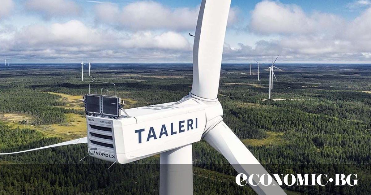 Taaleri Energia получава 100 млн. евро от ЕБВР за инвестиции във ВЕИ