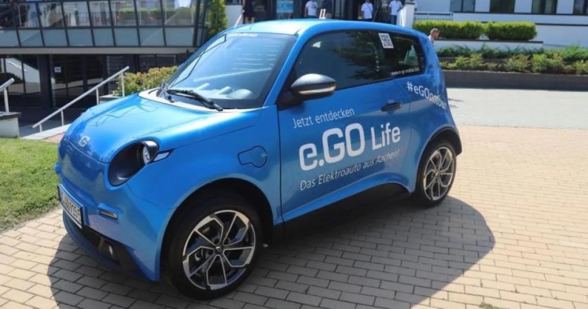 German electric car manufacturer Next.e.GO Mobile SE (e.GO), which planned German electric car manufacturer Next.e.GO Mobile SE (e.GO), which planned