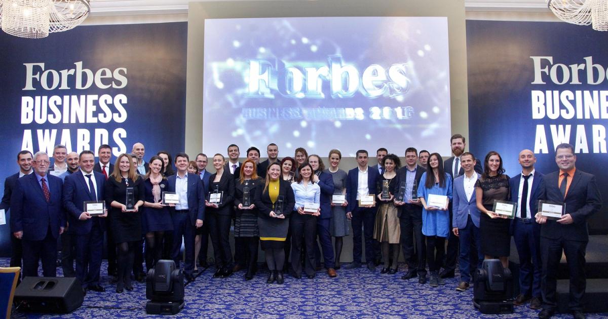 Победителите във Forbes Business Awards 2016